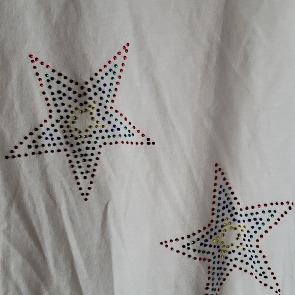 Zara | Tops | Zara Star Studded Tshirt | Poshmark